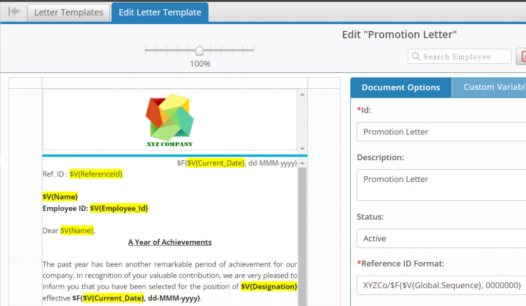 Employee Letters | Automate HR Documentation with Ease